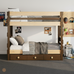 Bunk Bed with built in End Ladder – Bunkers.com.au